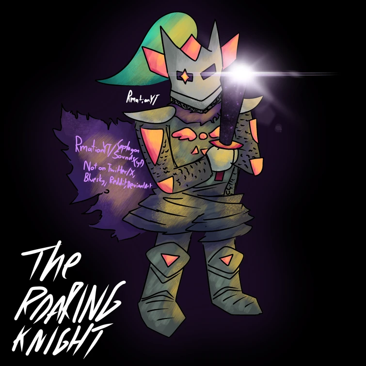 Roaring Knight Art! And I made a main theme for the game inspired by ...