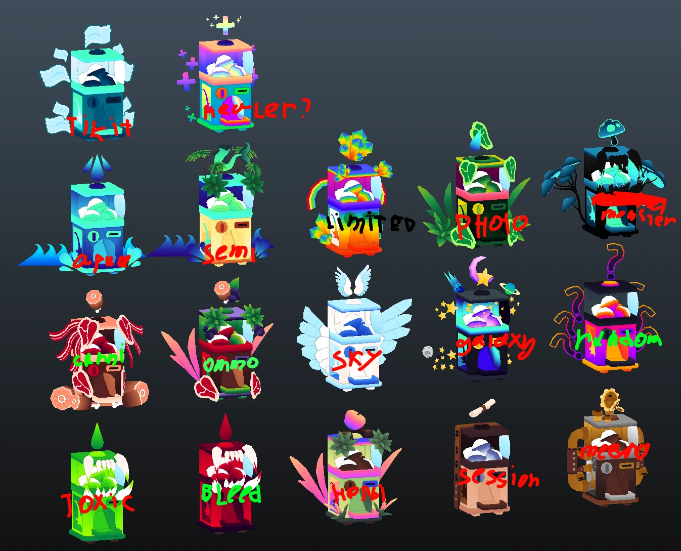 Trying to guess recode gachas! (BRIGHT AND BAD-DRAWN TEXT WARN) | Fandom