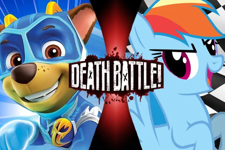 Chase Vs. Rainbow Dash! (Paw Patrol Vs. My Little Pony) | Fandom