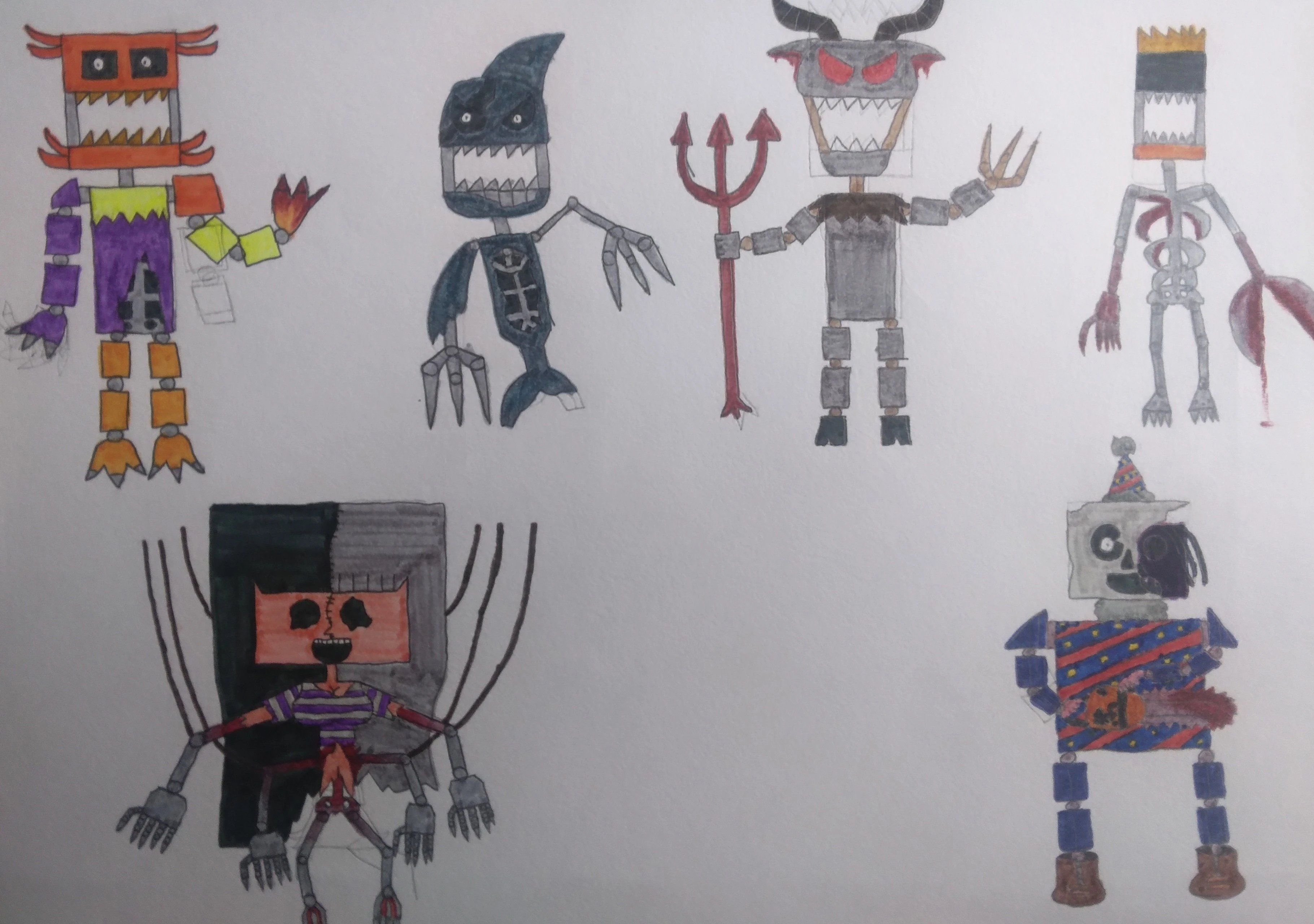 So remember those tortured animatronics that I made? | Fandom