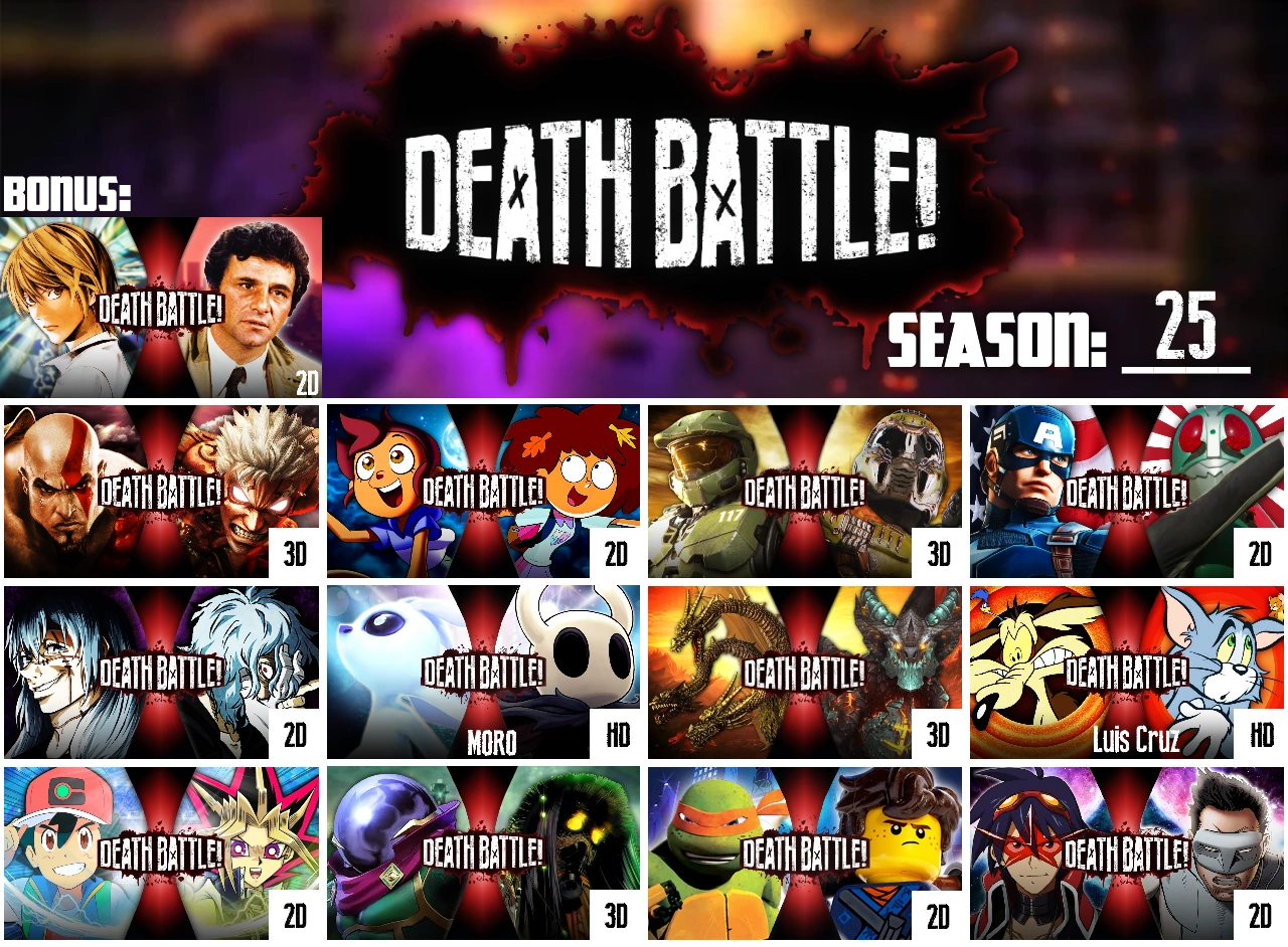 Predictions for Death Battle '25 & '26 (UPDATE) | Fandom