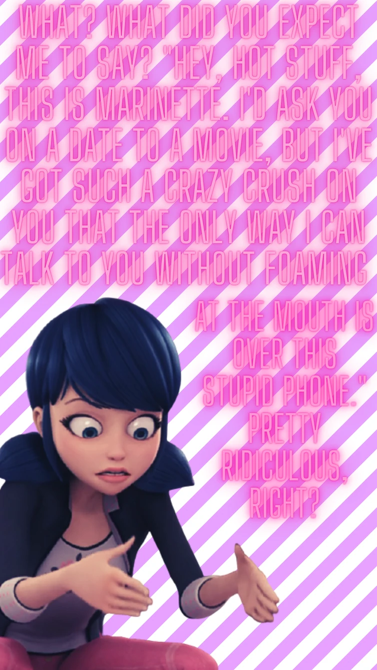 Marinette wallpaper and meme! | Fandom