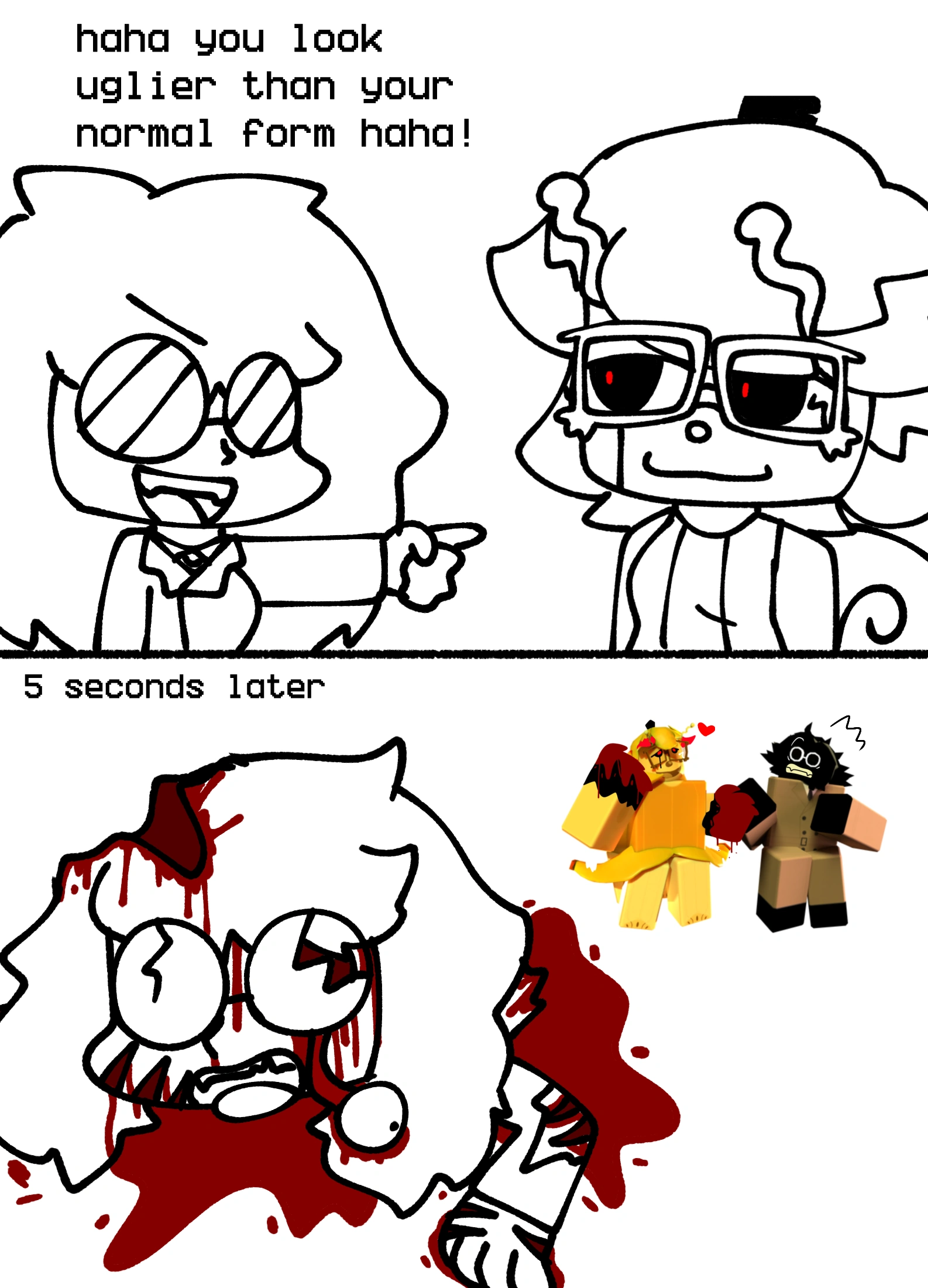 If Whive was in Bive's nightmare au | Fandom