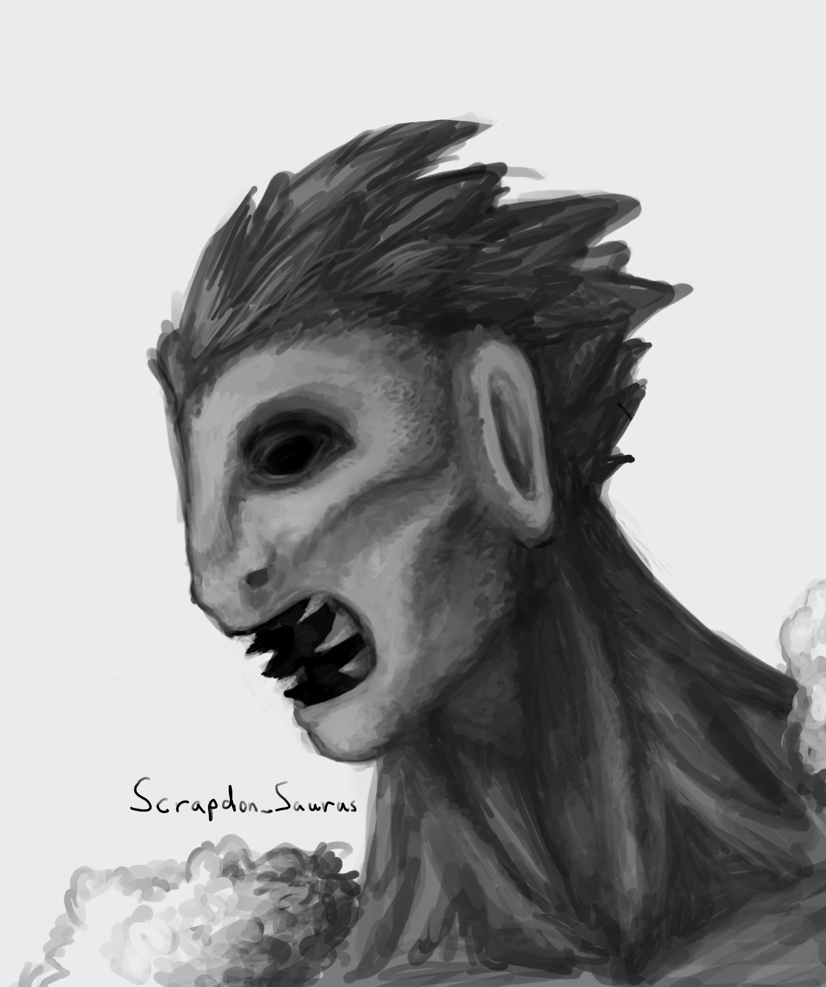 Yeti tubby drawing | Fandom