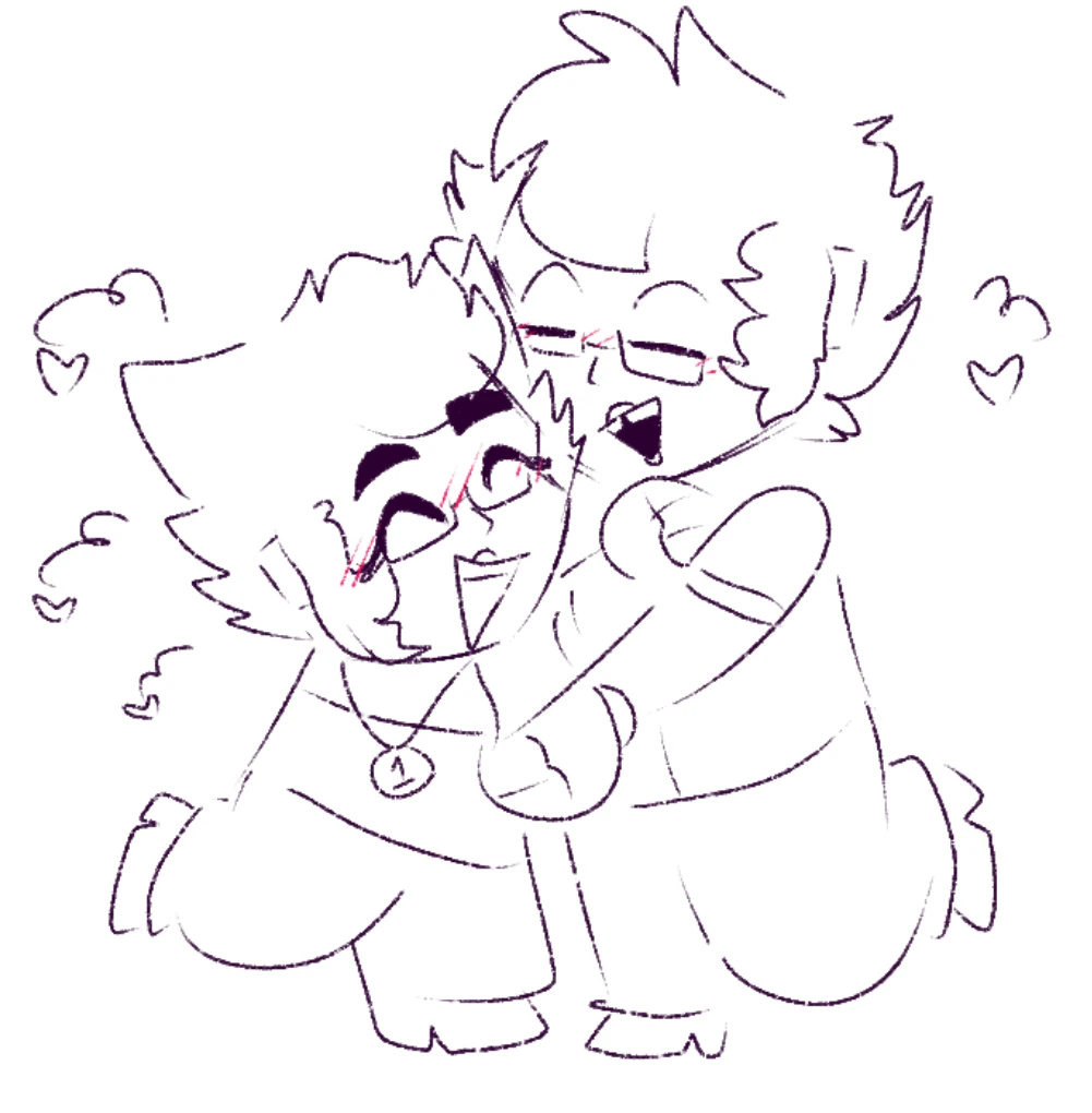 Small doodles of Ai and Sota :> | Fandom