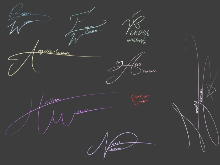 lol warden signatures :3 | Fandom