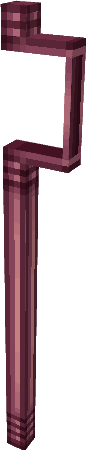 I made all versions of the main staffs in 3D, also the unused blocks ...