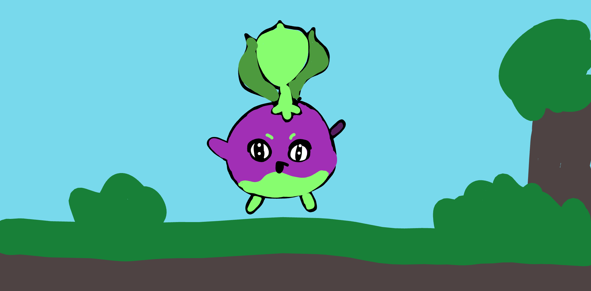 I drew saplette | Fandom