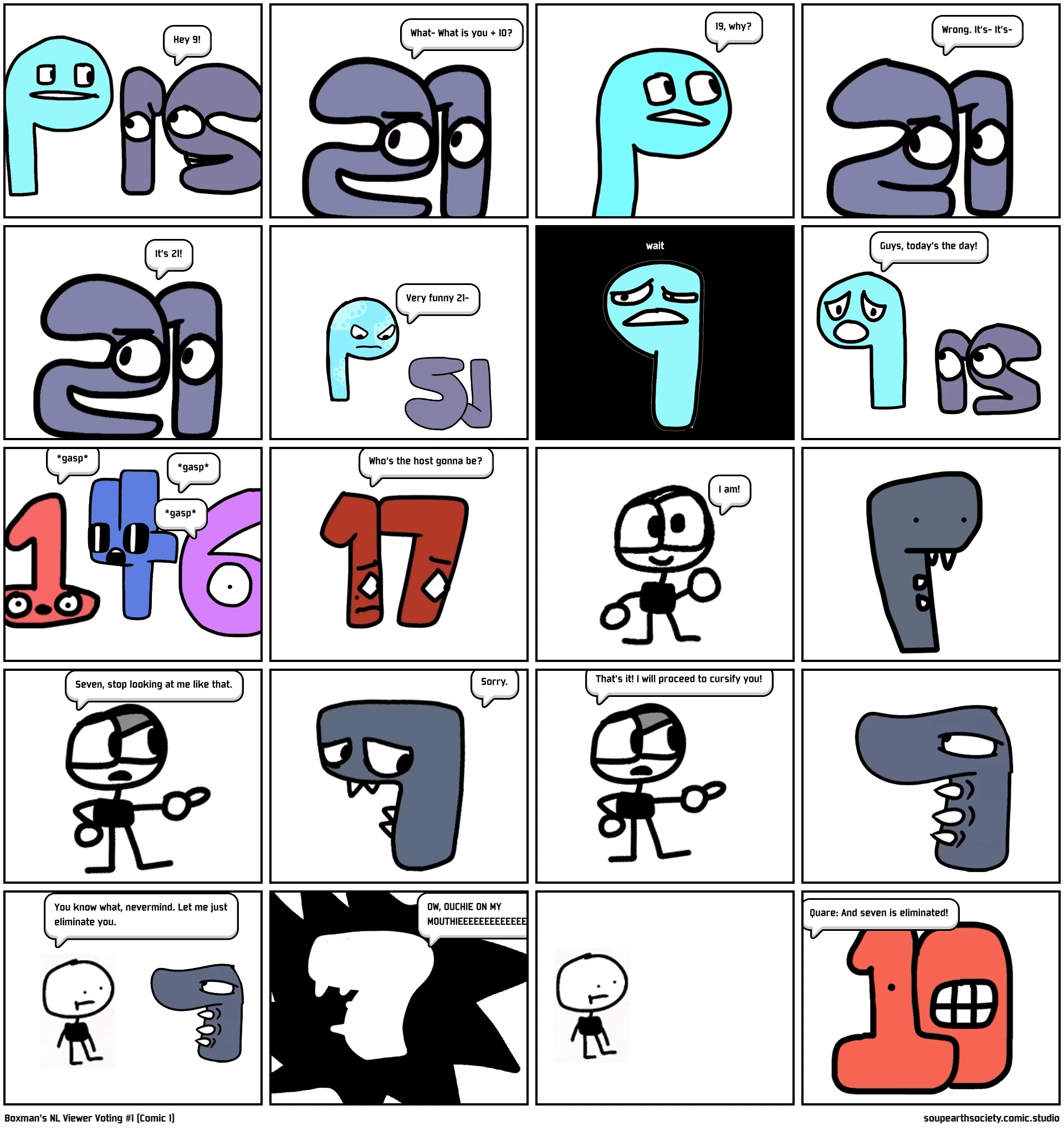 Boxman's Number Lore Viewer Voting #1 | Fandom