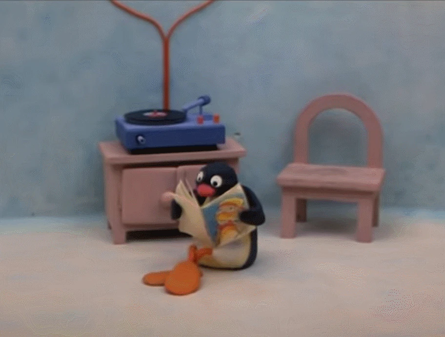 Pingu is reading...............DONALD DUCK?! | Fandom