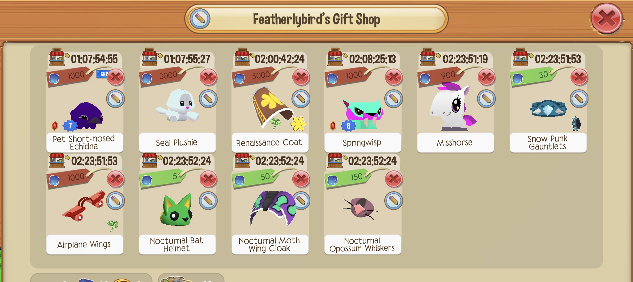 Shops my den! | Fandom