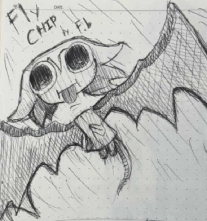 Flying Chip!!! (video) | Fandom