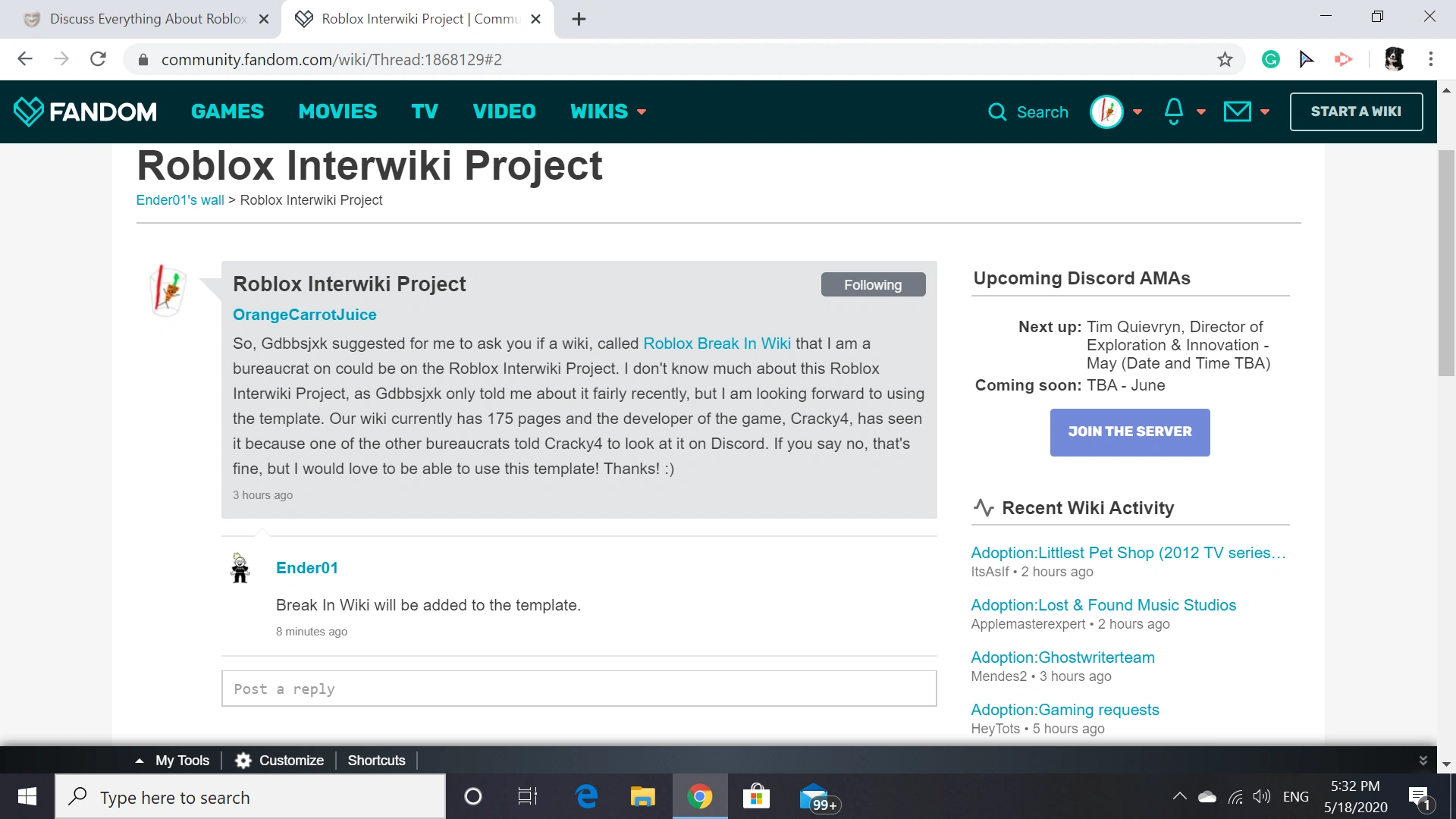 Discuss Everything About Roblox Break In Wiki | Fandom