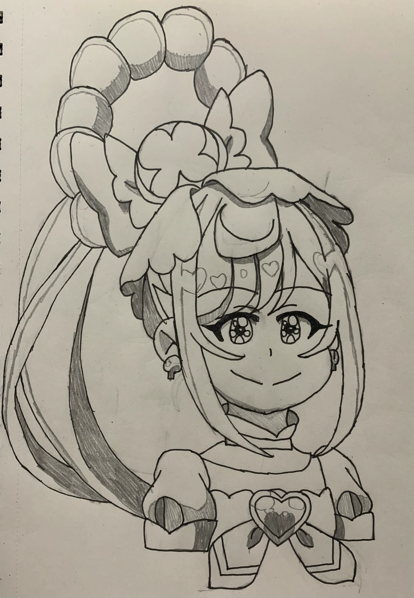 Here's my Cure Spicy sketch | Fandom