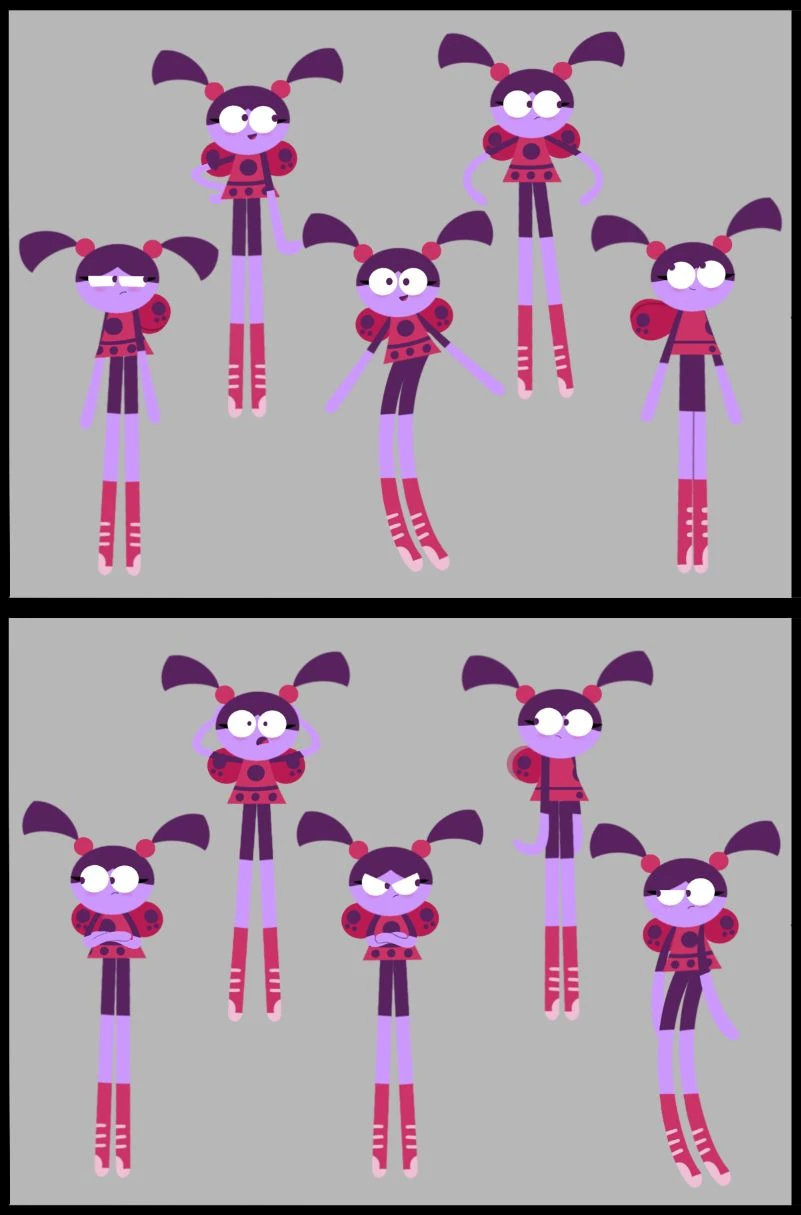 Teenage LadyBird Lu Expressions | Fandom