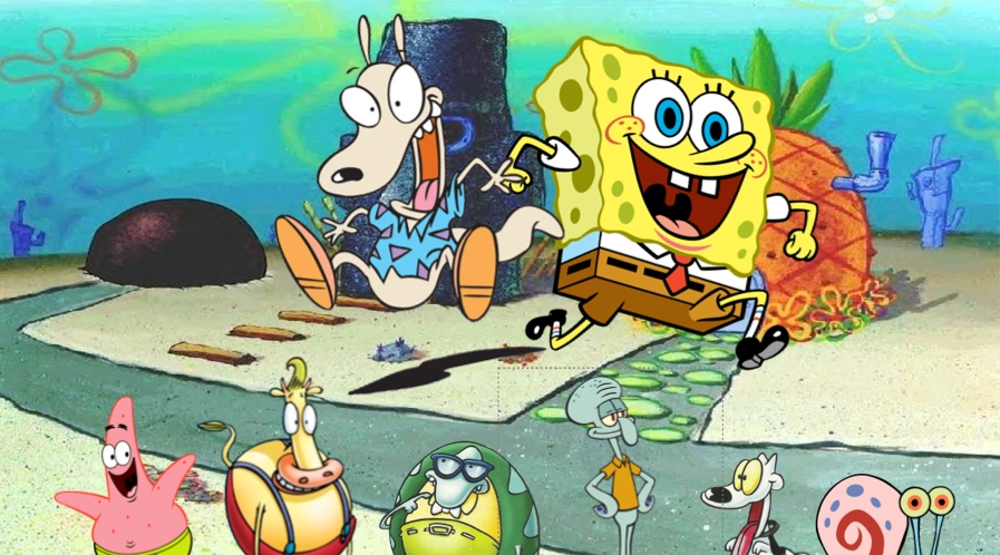 The SpongeBob and Rocko PowerHour: Part 1 - Cartoons Unite | Fandom
