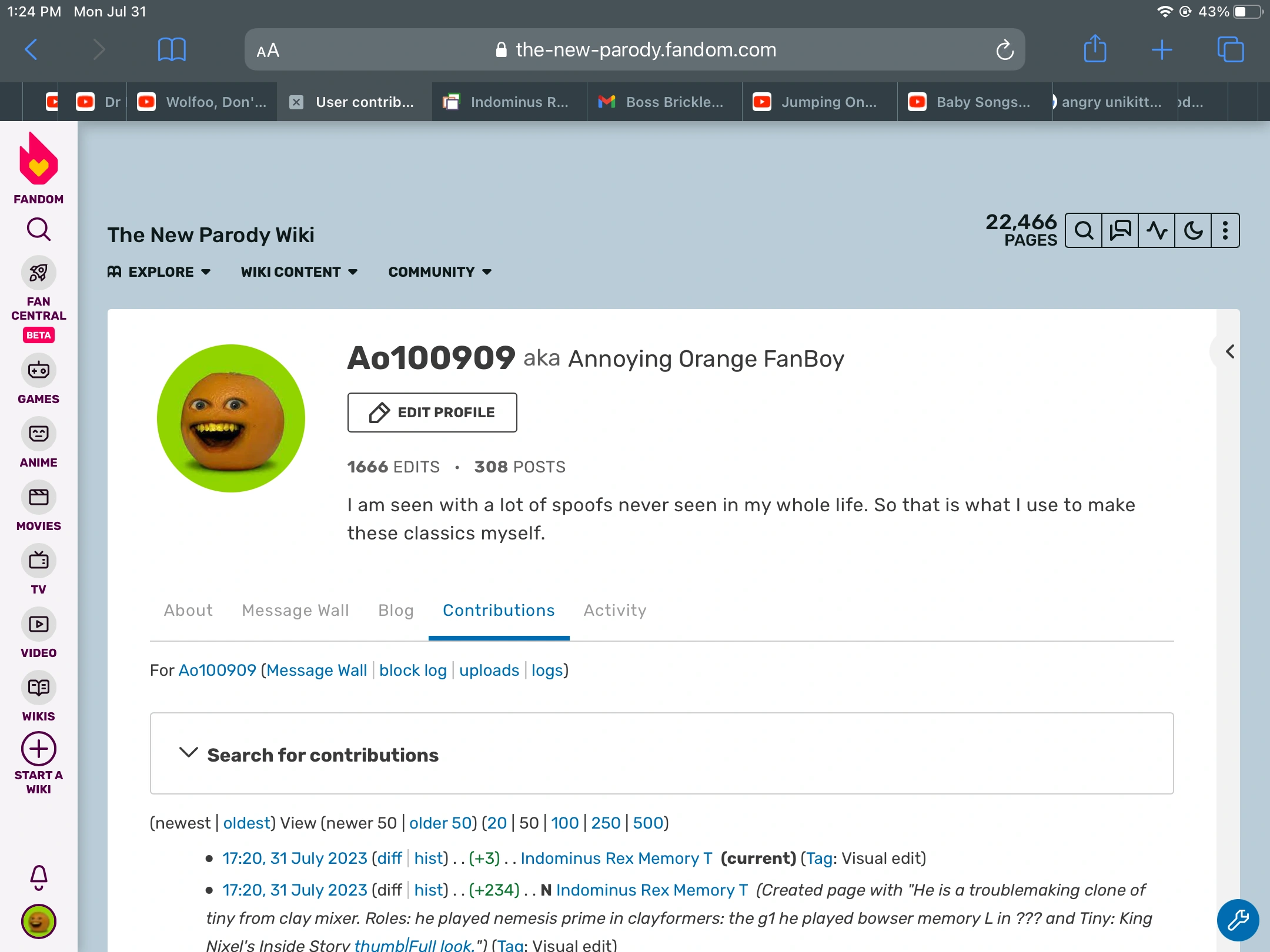 1666 edits. | Fandom