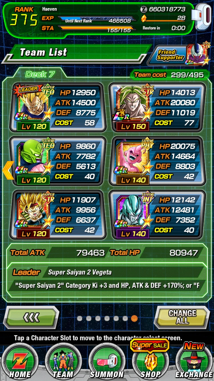 A team centered to STR LR EZA Broly | Fandom