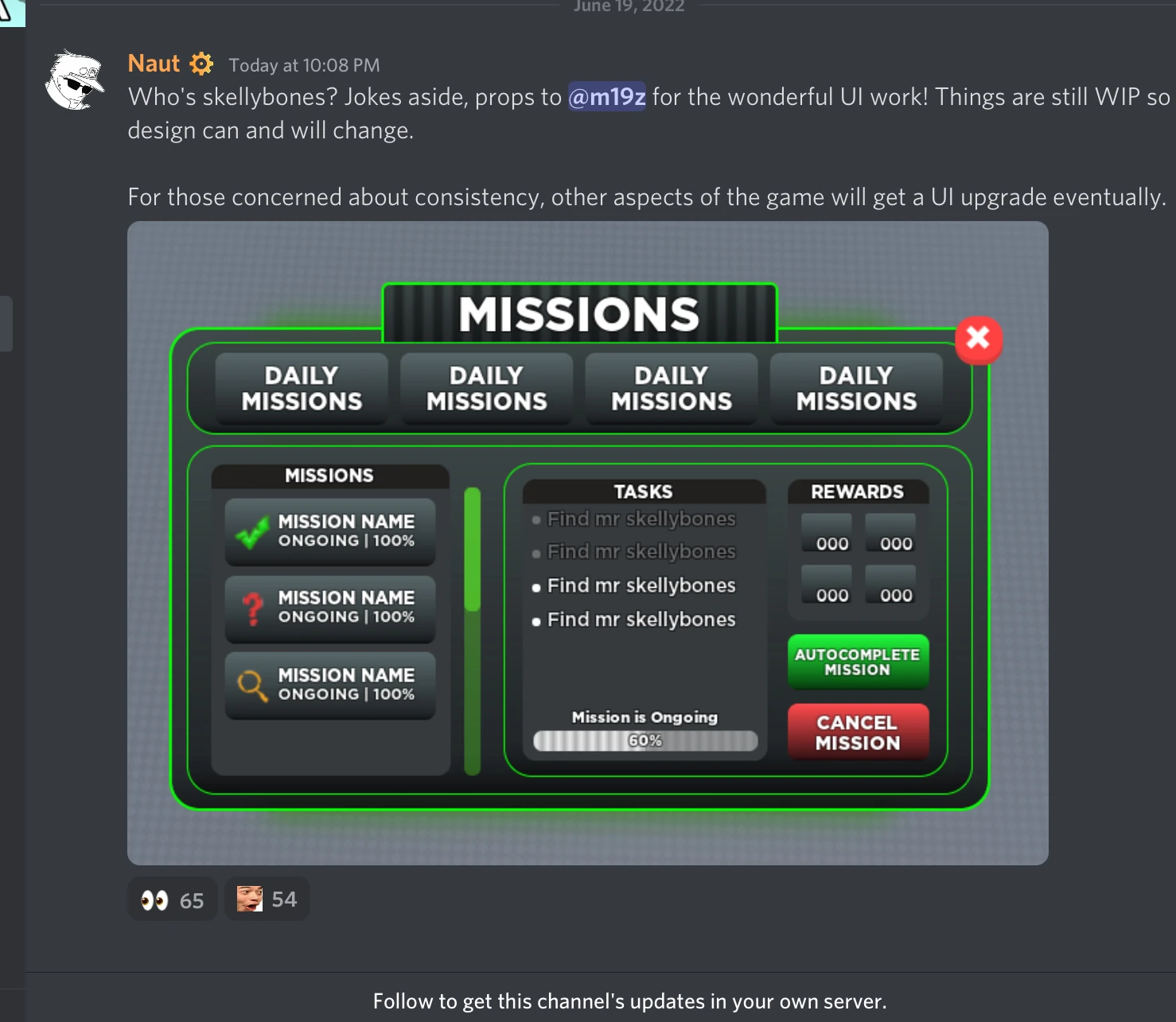 DAILY MISSIONS UI | Fandom