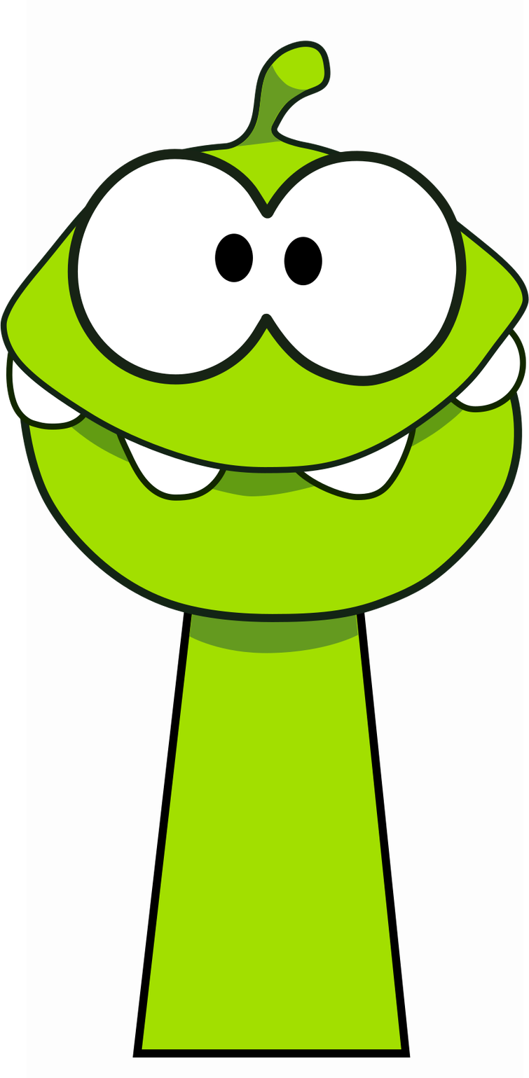 I made Om Nom SVG Vector! | Fandom