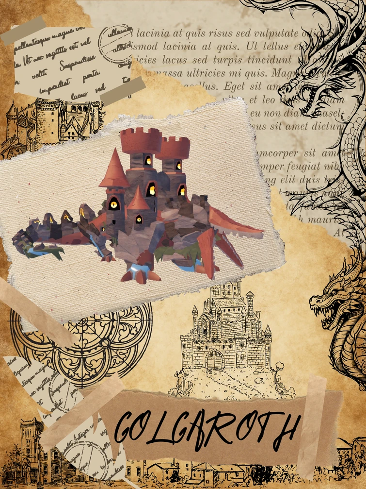 Graphic Design Poster #4 (Golgaroth!) | Fandom