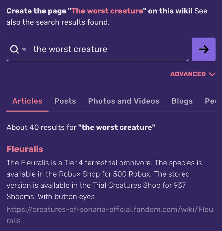Discuss Everything About Creatures of Sonaria Wiki | Fandom