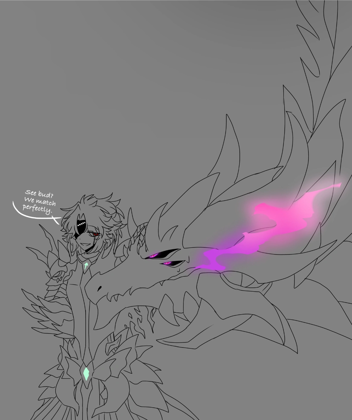 Ah yes, my persona, my mako armor, and my weird purple mako OC | Fandom