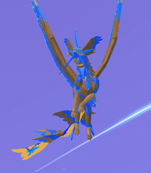 just made the ugliest glowtail aereis skin known to man | Fandom