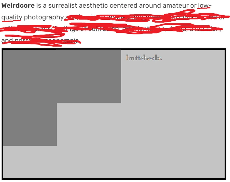 weirdcore... again | Fandom