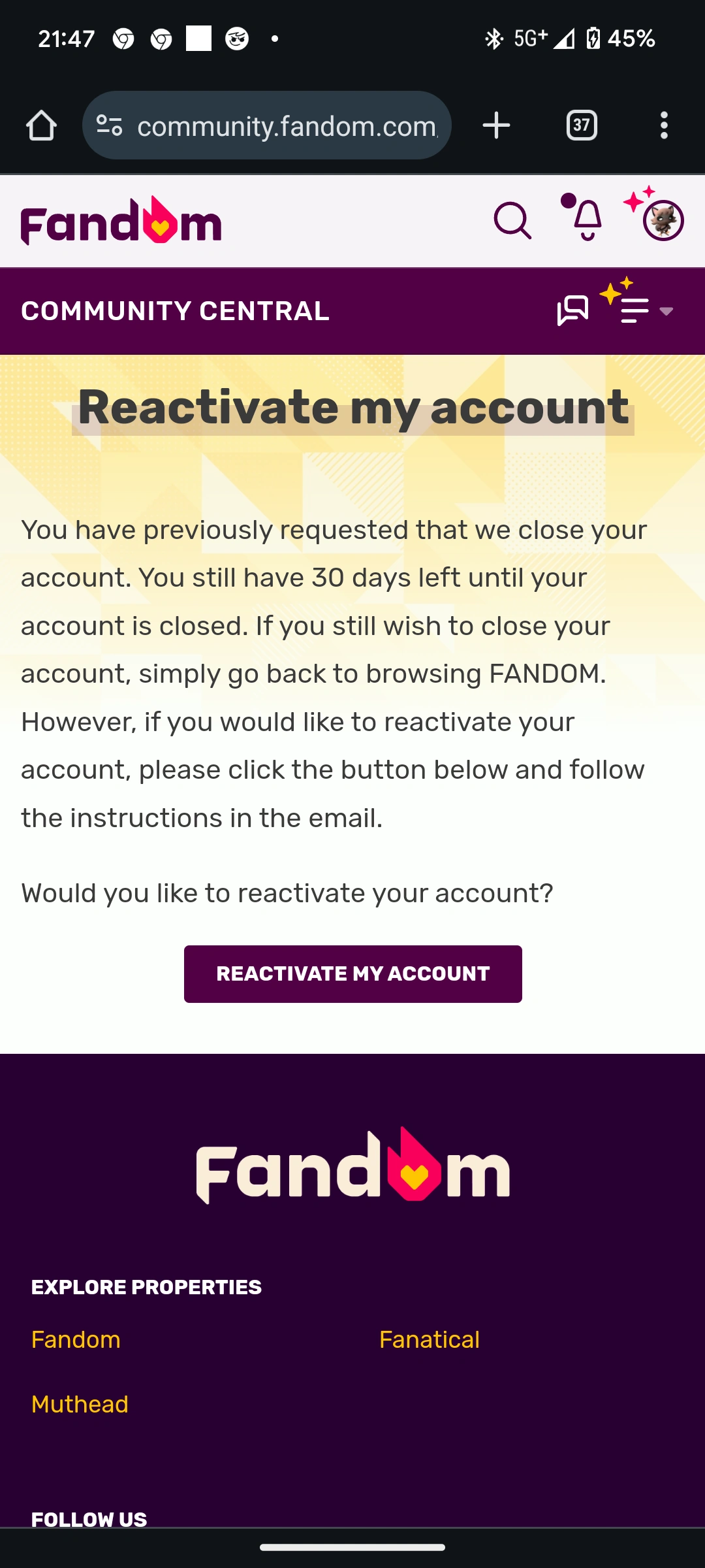 I.......... Quit sadly..... | Fandom