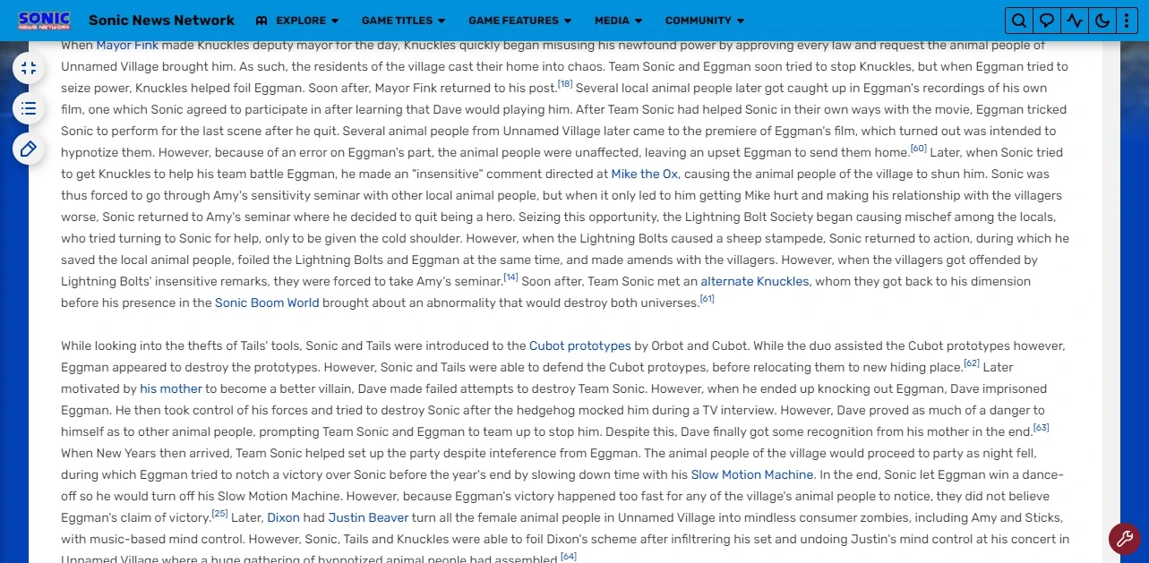 Anyone fancy reading these big blocks of text? | Fandom