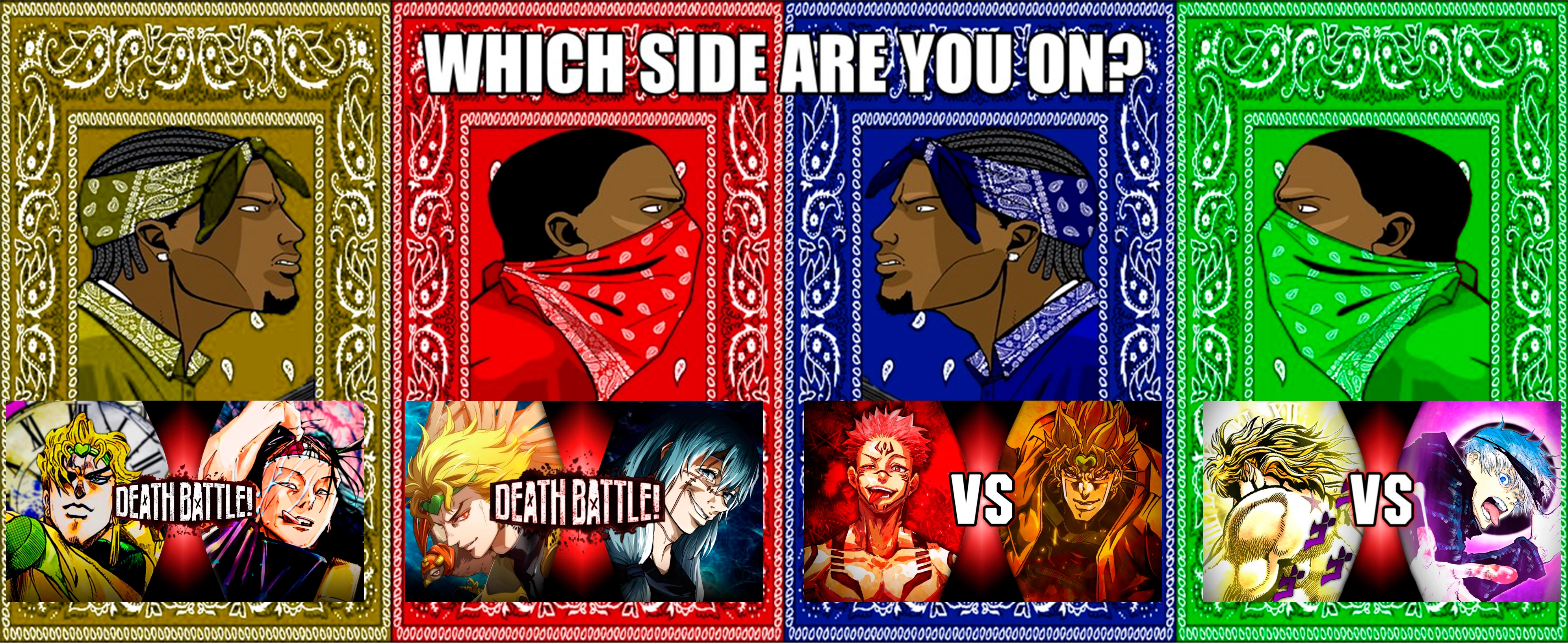 Which side are you on? Dio Brando vs Jujutsu Kaisen Matchups | Fandom