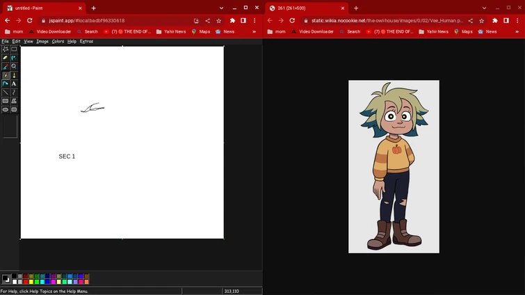I tried to draw Vee | Fandom