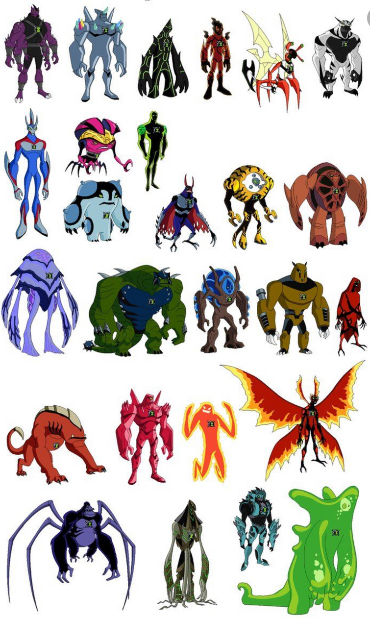 Ben 10 Aliens Ultimate Forms