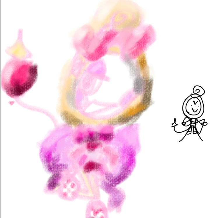 old glisten drawing I rlly liked!! (apology for not posting in a while ...