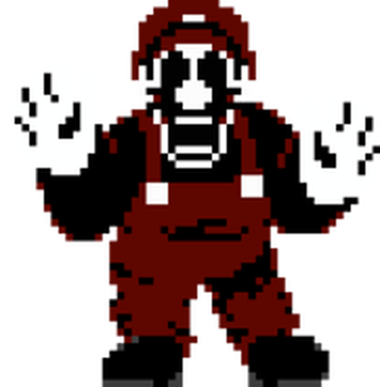 I’m pretty sure MX’s left pixel pose in Mario FNF port is referencing ...