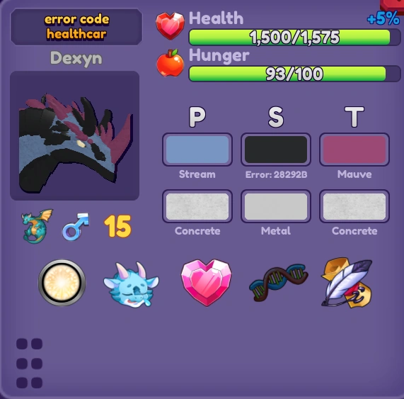 Looking to sell this error code dex | Fandom