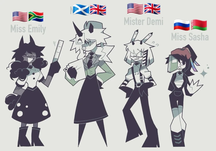 FPE Characters with their nationality | Fandom