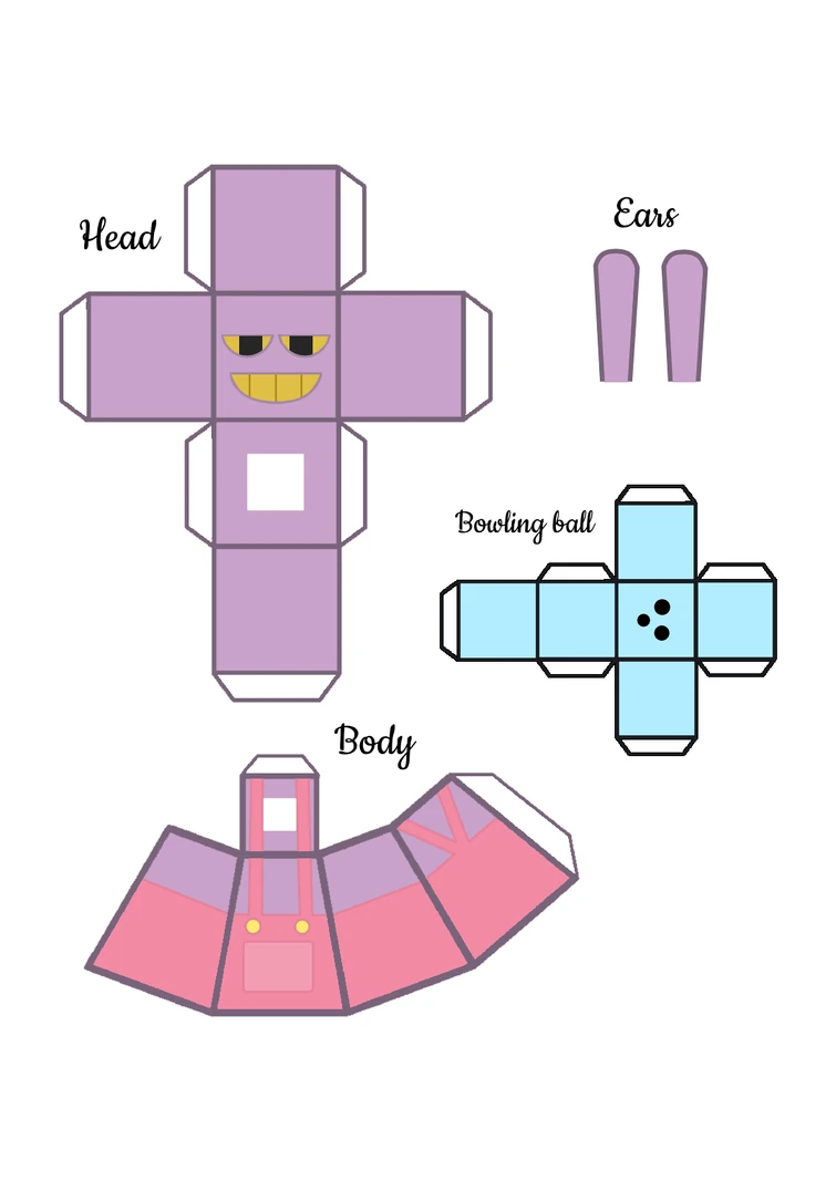 I made a silly Jax paper doll with bowling ball | Fandom