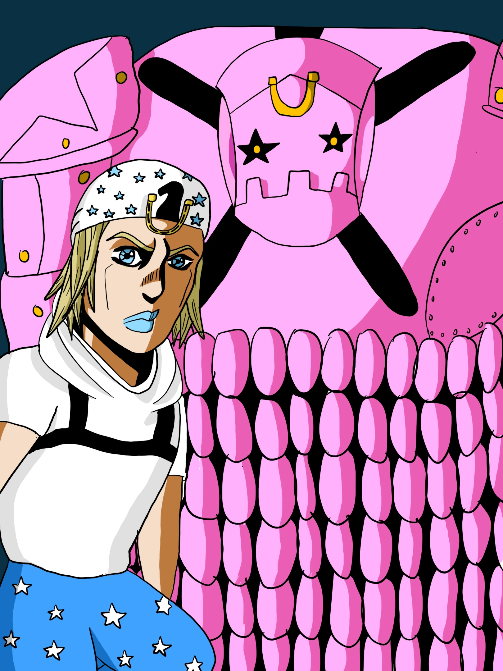 Colored my drawing of Johnny and Tusk Act 4 | Fandom