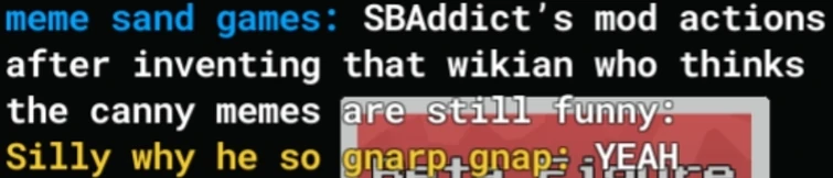 item asylum with gnarp and meme sand gaems (meme and gam is nub!!!1 ...