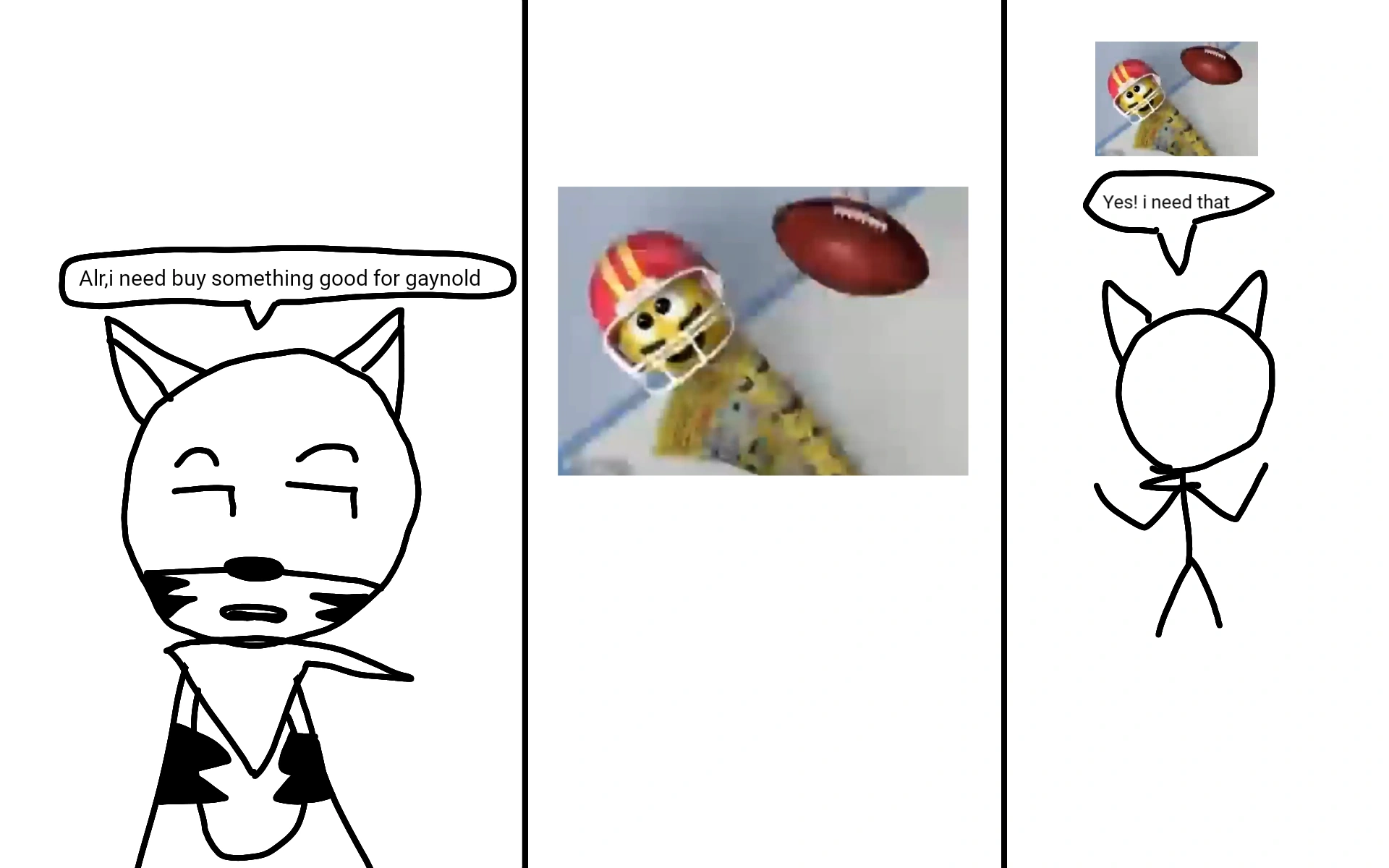 ''Yes! i need that'' | Fandom