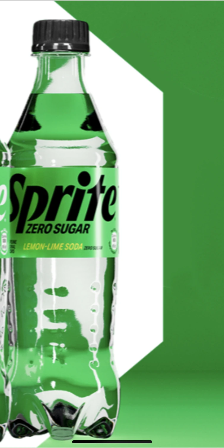 Junior thinks the regular Sprite in a clear plastic bottle is diet ...