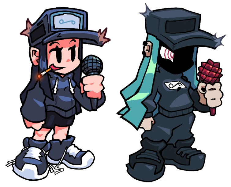 Cassette Girl and Goon Sprites | Fandom