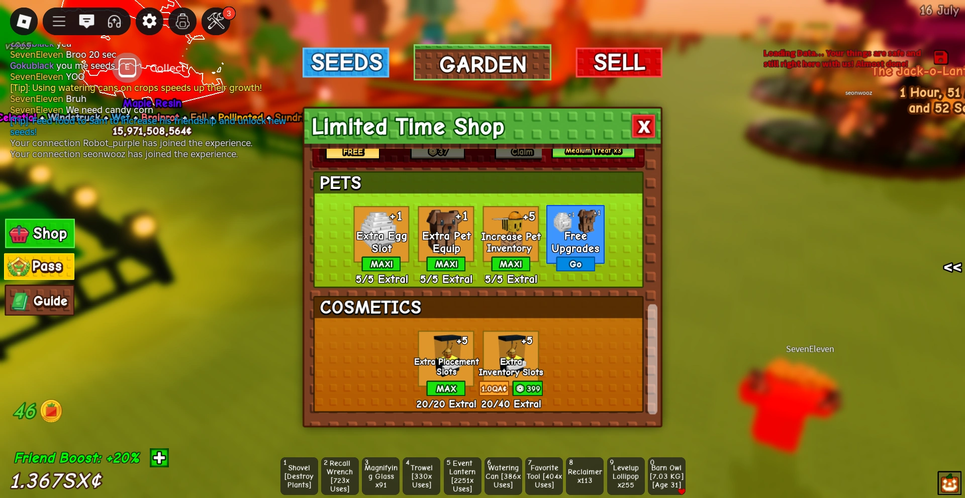 Fun Fact: Extra inventory slots for cosmetics!! | Fandom