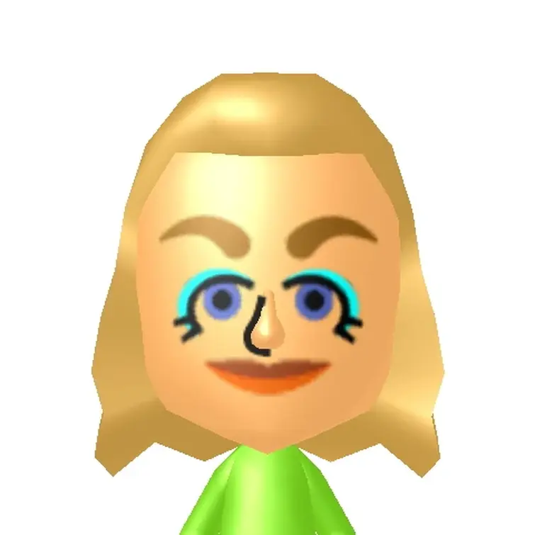 I think now, Holly she's now my least favorite Advanced Mii of all 42 ...