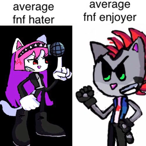 average fnf hater vs average fnf enjoyer | Fandom
