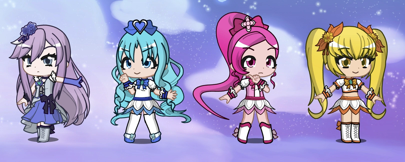 Here’s the Heartcatch cures in Gacha Life 2 | Fandom