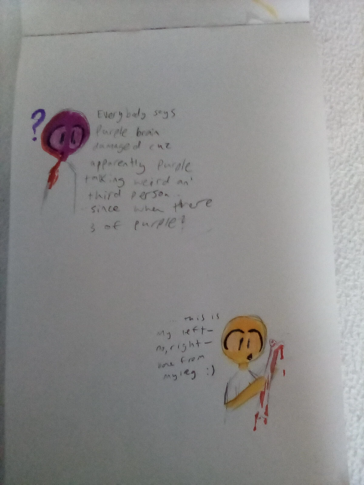 cute little unhinged people drawings | Fandom