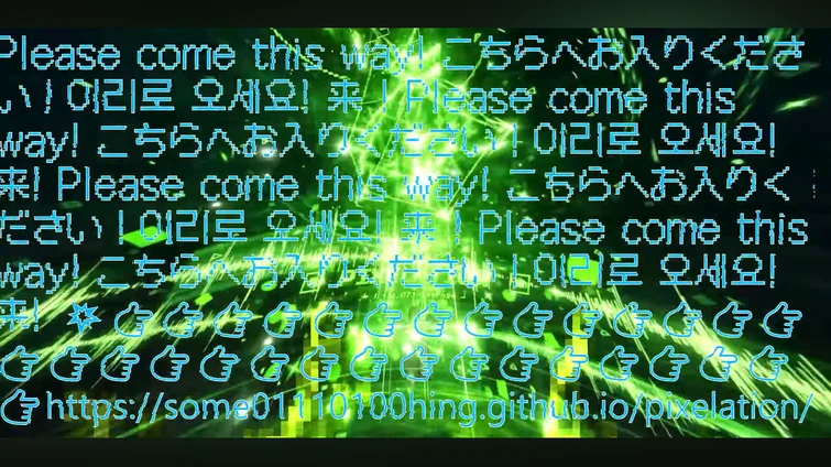 some shenanigans i found in the pixelation showcase vid from official sols yt channel | Fandom